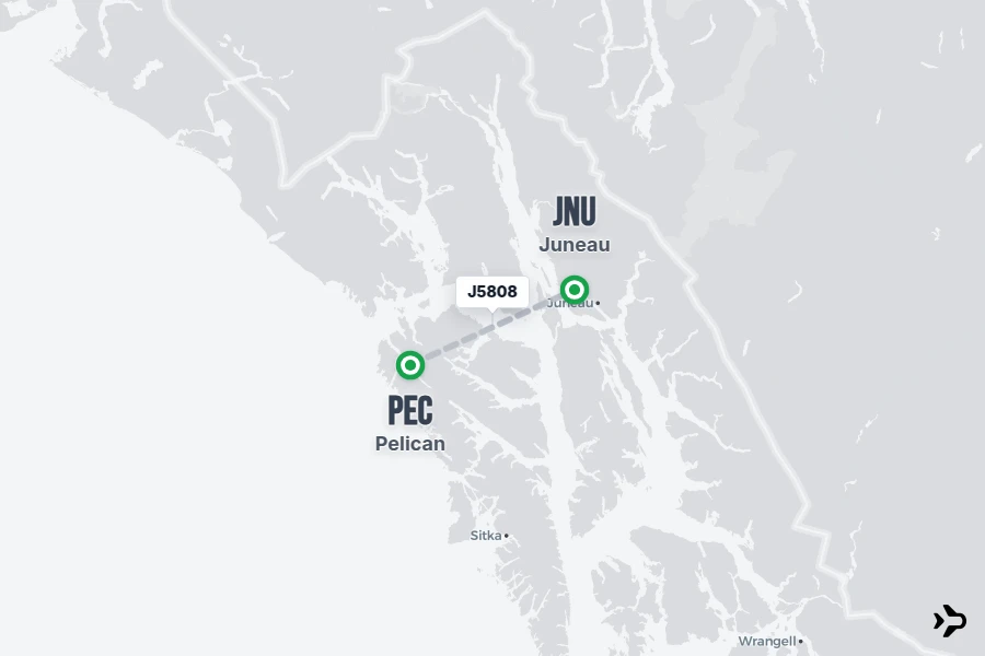 J5808 Alaska Seaplanes Flight Status & Tracker | PEC - JNU